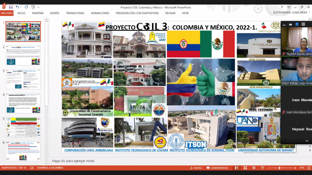 Agregó que: “La participación del Tecnológico de Colima fue destacada ...