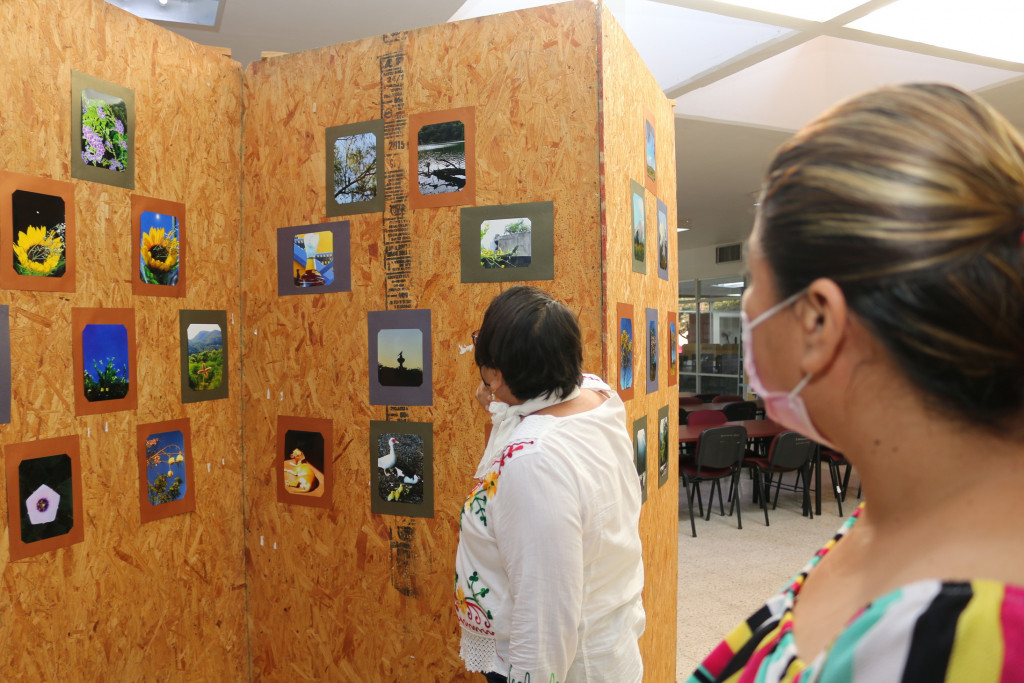 Exponen fotografías de naturaleza captadas con dispositivo móvil en ITC.